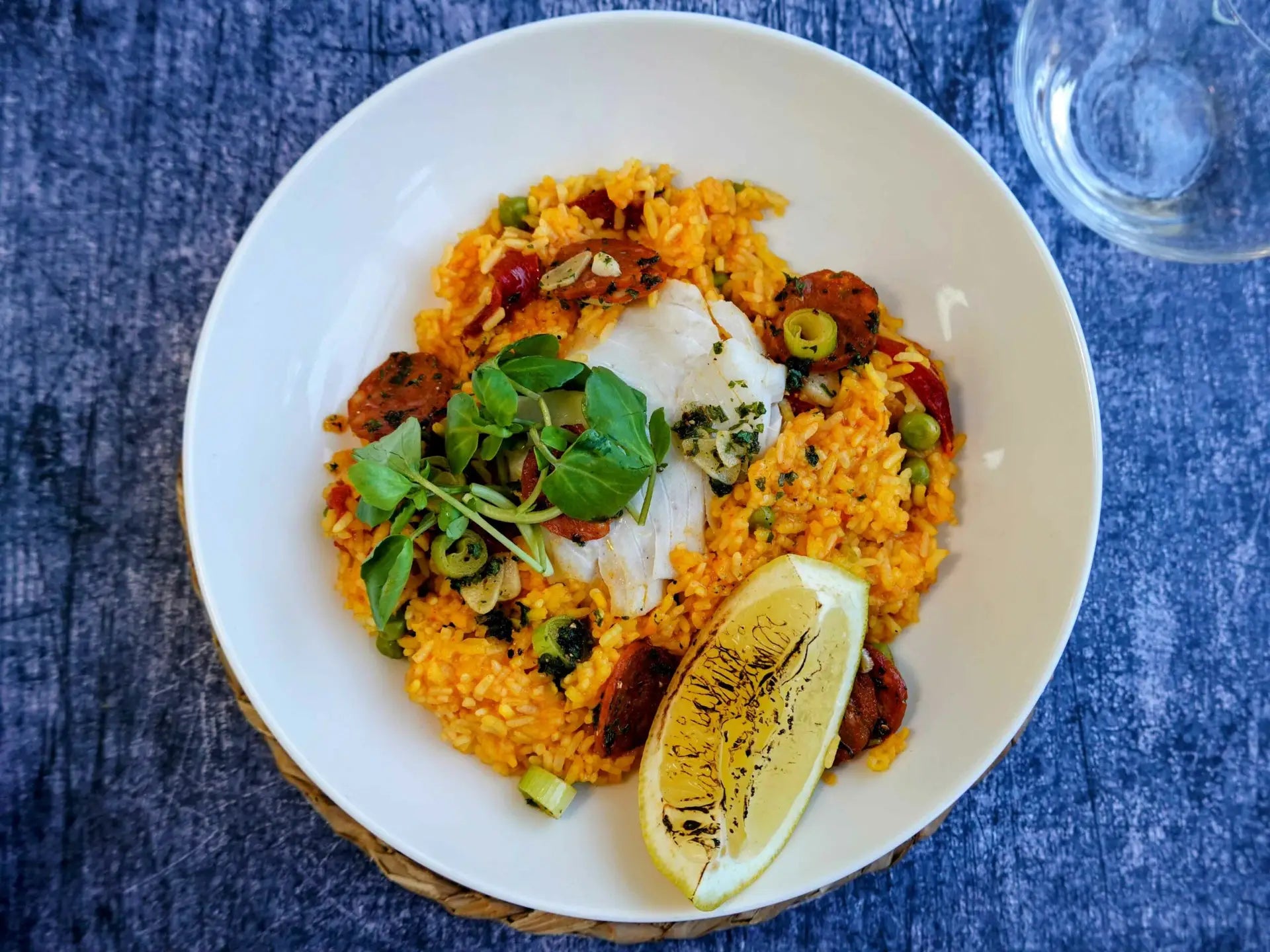 Cod and Prawn Paella – Bistro Chef