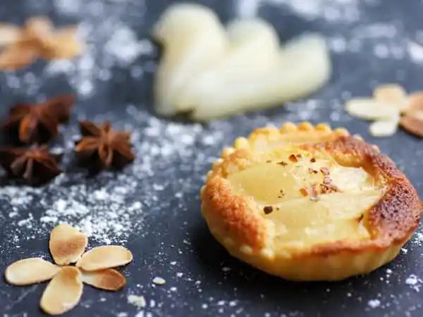 Pear, Brandy & Almond Tart x 2 – Bistro Chef